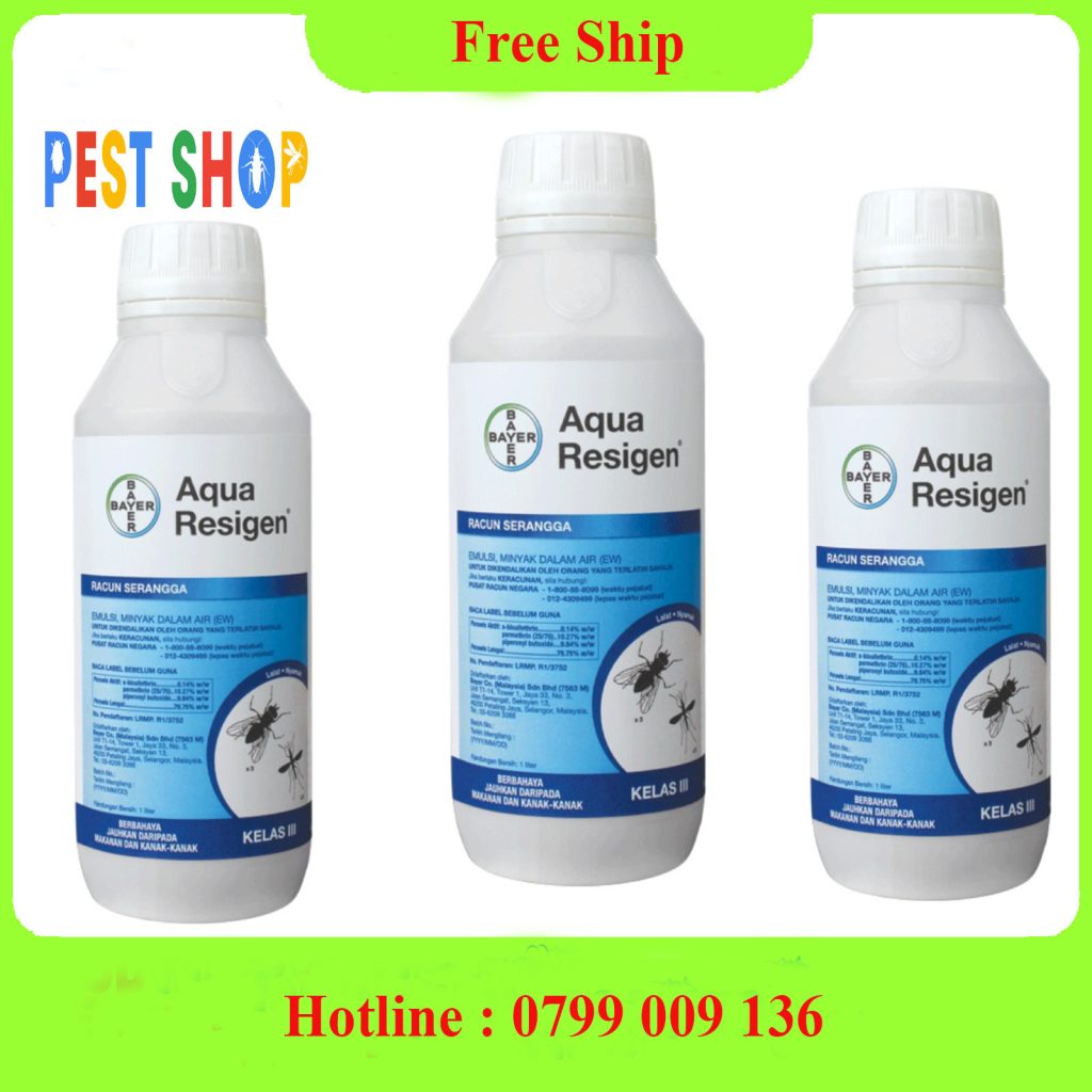 Thuốc diệt muỗi và côn trùng AQUA RESIGEN 10.4EW từ Đức