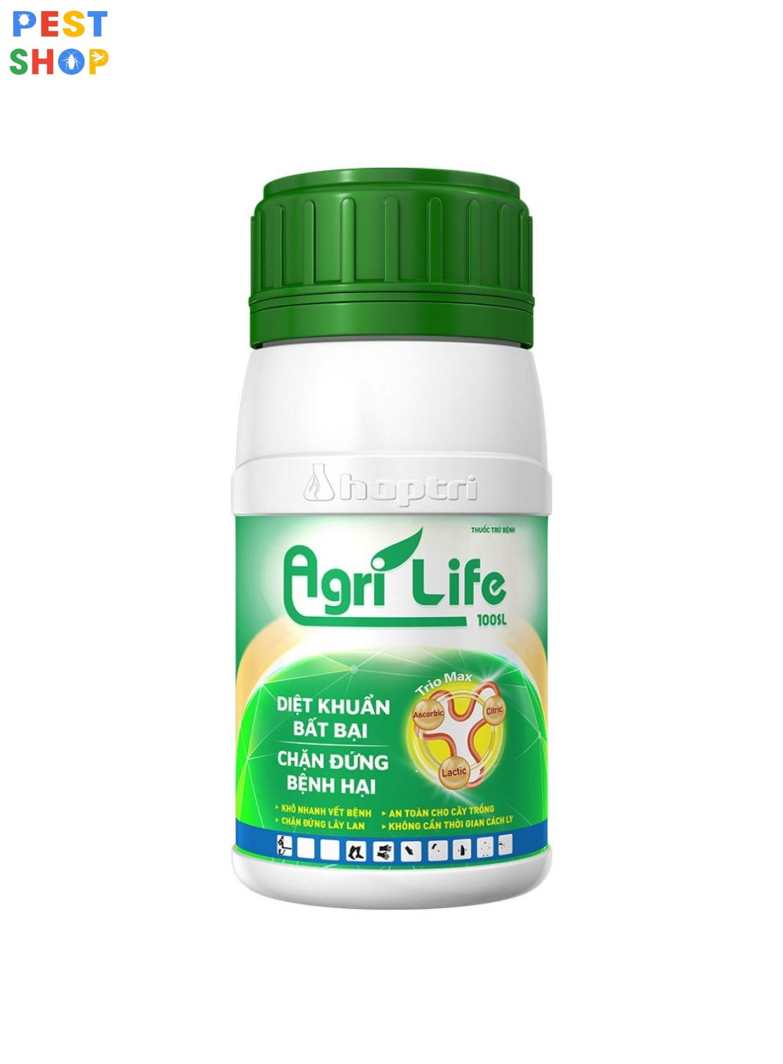 AgriLife 100SL thuốc trừ bệnh hữu cơ đặc trị vi khuẩn tốt nhất