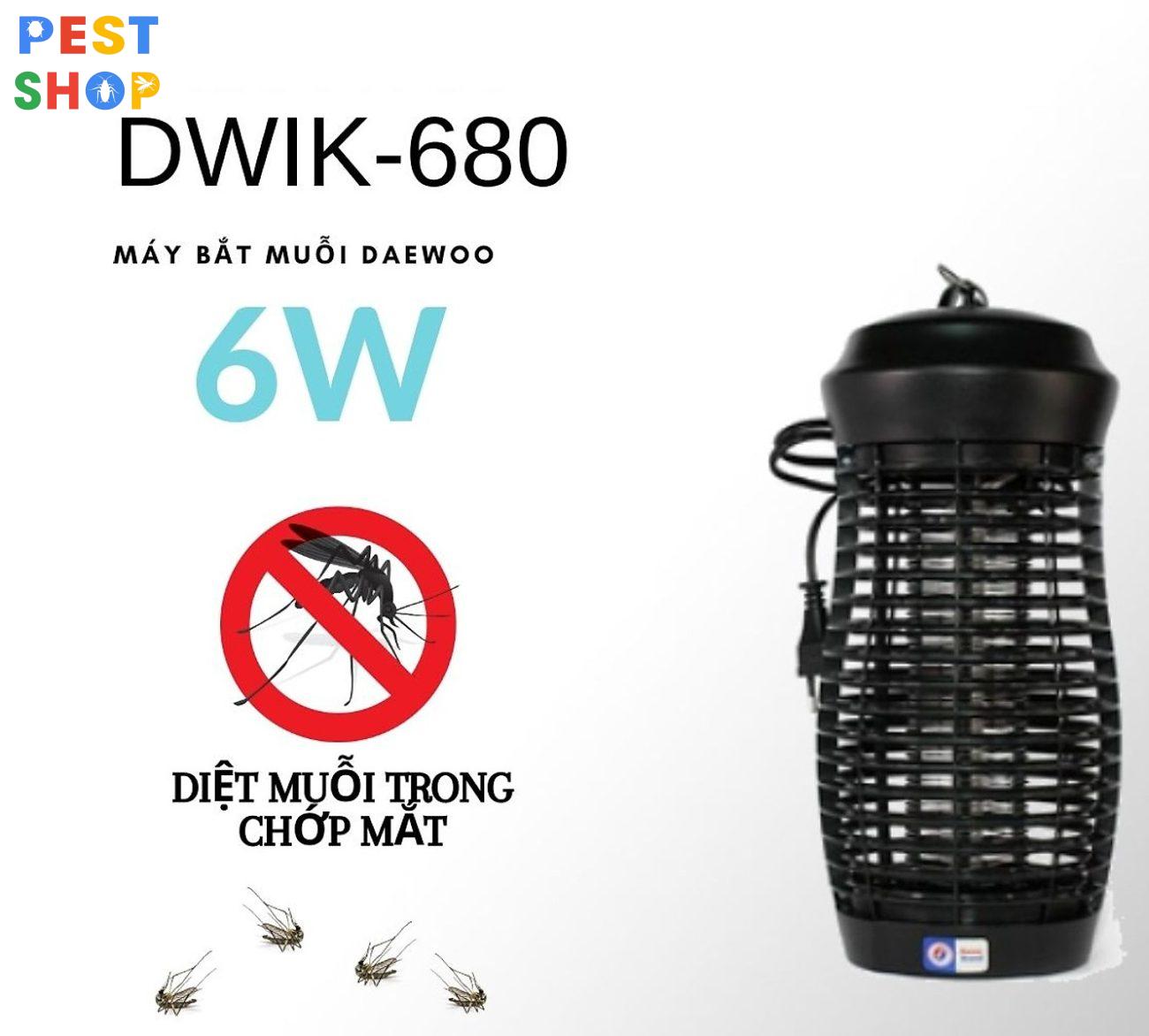Đèn bắt muỗi PS Daewoo Hàn Quốc model DWIK-680